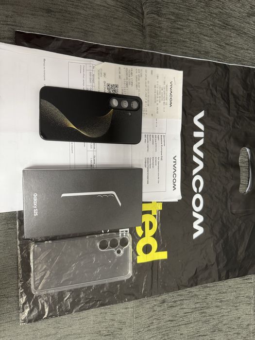 КАТО НОВ 256GB Samsung Galaxy S25 128GB 5G Vivacom Гаранция до 2027г. гр. София Младост 1 • OLX.bg