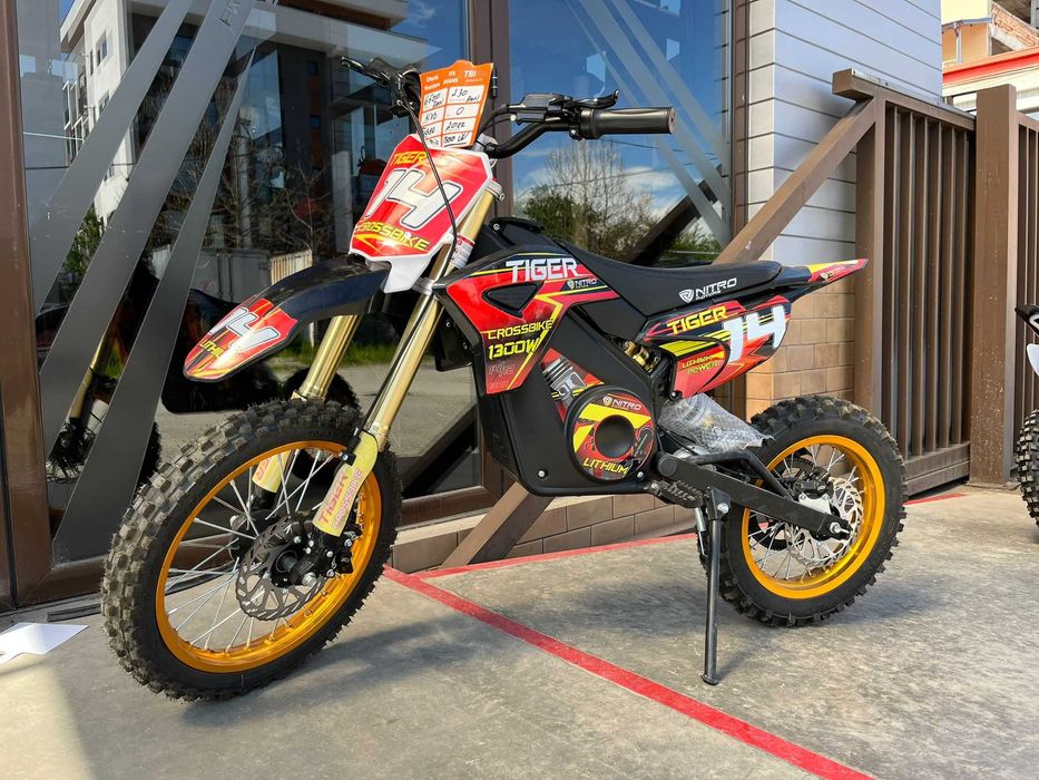 MotoCross Electric TIGER 14/12″ ECO 1300W // ACUM SI PLATA IN RATE ...