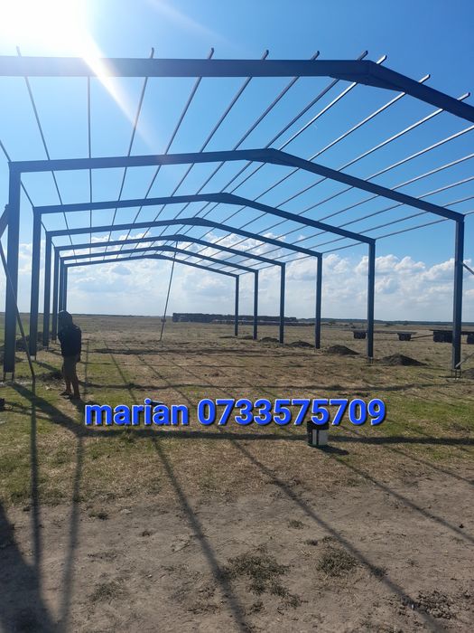 Producem orice tip de structuri metalice hale ex: -spații comerciale Beius • OLX.ro