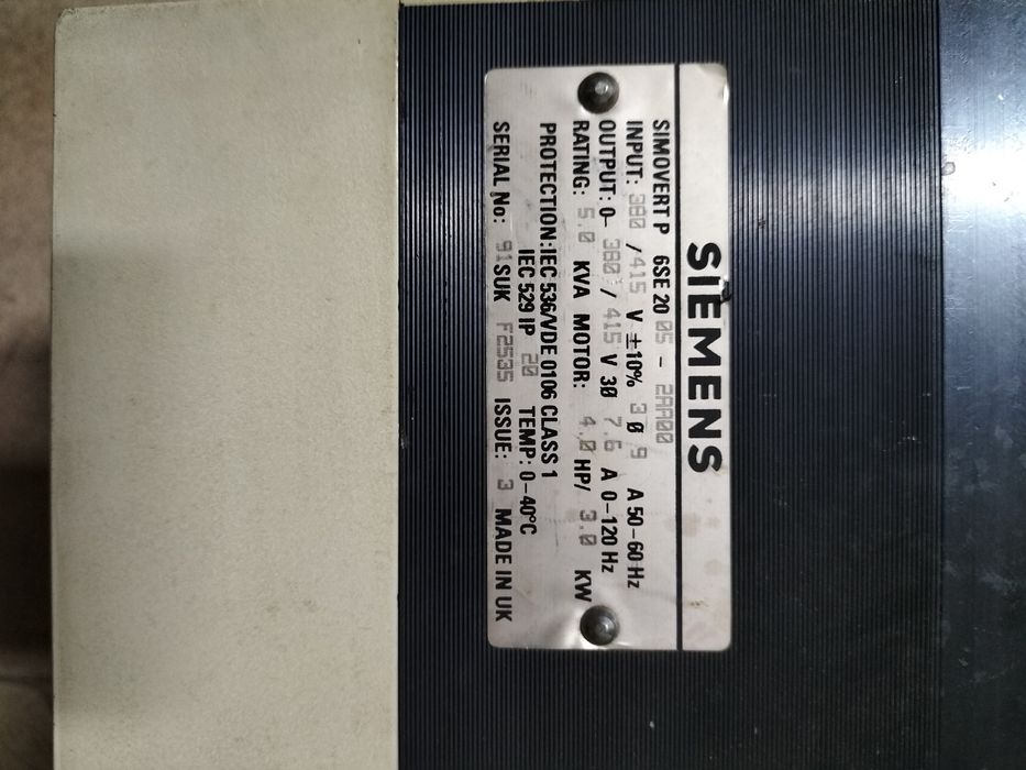 Convertizor de frecvență Siemens 3 kw Reghin • OLX.ro
