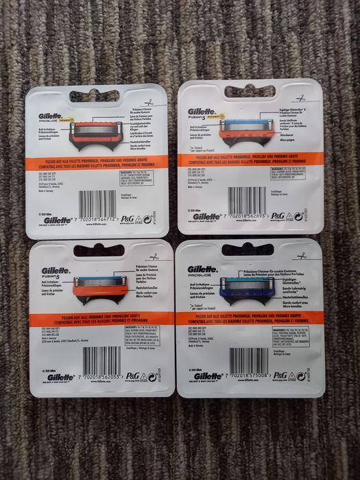 Lame / Rezerve Gillette Fusion, Proglide , Proshield, Mach 3 Bucuresti ...
