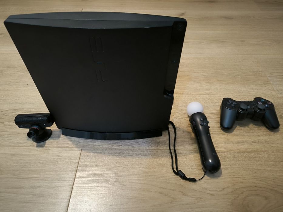 Playstation 3/320 GB, джойстик, Move контролер и камера+9 игри гр. София Дружба 1 • OLX.bg