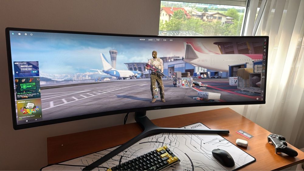 Monitor curbat samsung led 144hz Bucuresti Sectorul 6 • OLX.ro