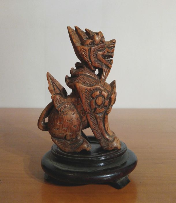 Statuete Feng Shui |Qi Lin si Elefant| lemn de Santal, cismir Bucuresti ...