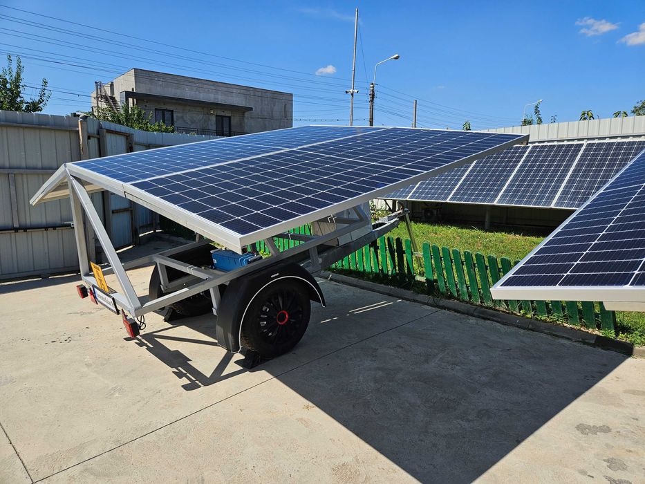 Generator Solar Mobil 5kw cu Acumulator Lithium Victron Energy 5,1kwh ...