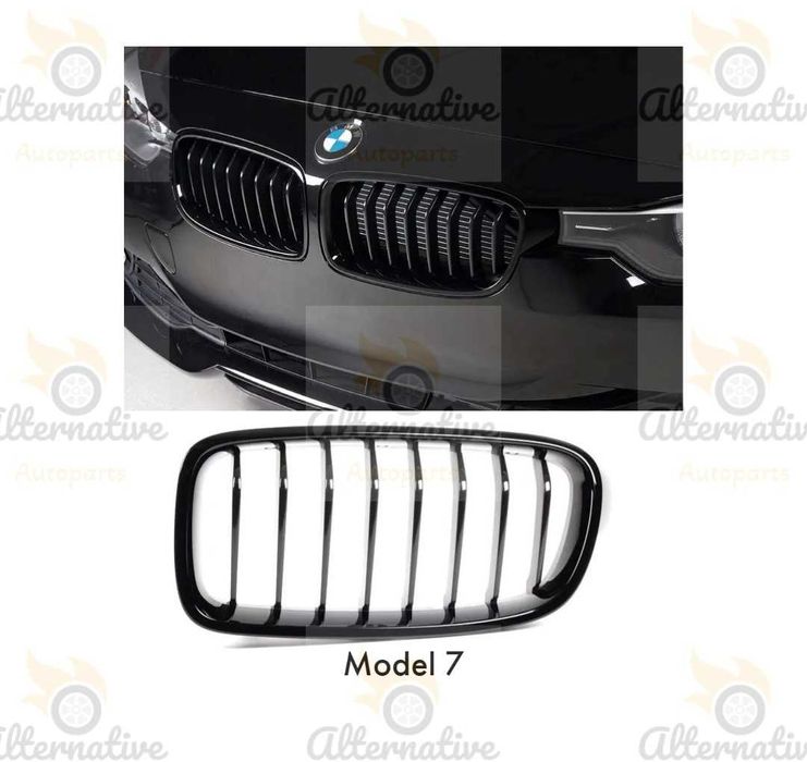 Решетки/Бъбреци за BMW 3 E36/E46/E90/E91/F30/F31/БМВ 3 Е36/Е46/Е90/Е91 ...