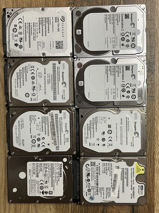 12 HDD-uri (hard disk) perfect functionale - PRET 300 RON TOATE Sibiu ...