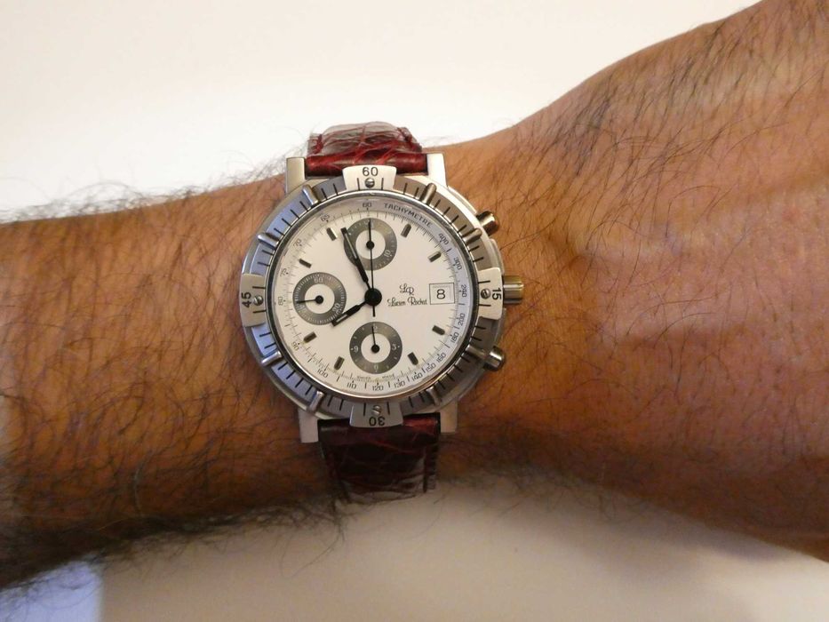 CEAS LUCIEN ROCHAT - Chrono - Otel si Argint -42mm -Automatic -Vintage Suceava • OLX.ro