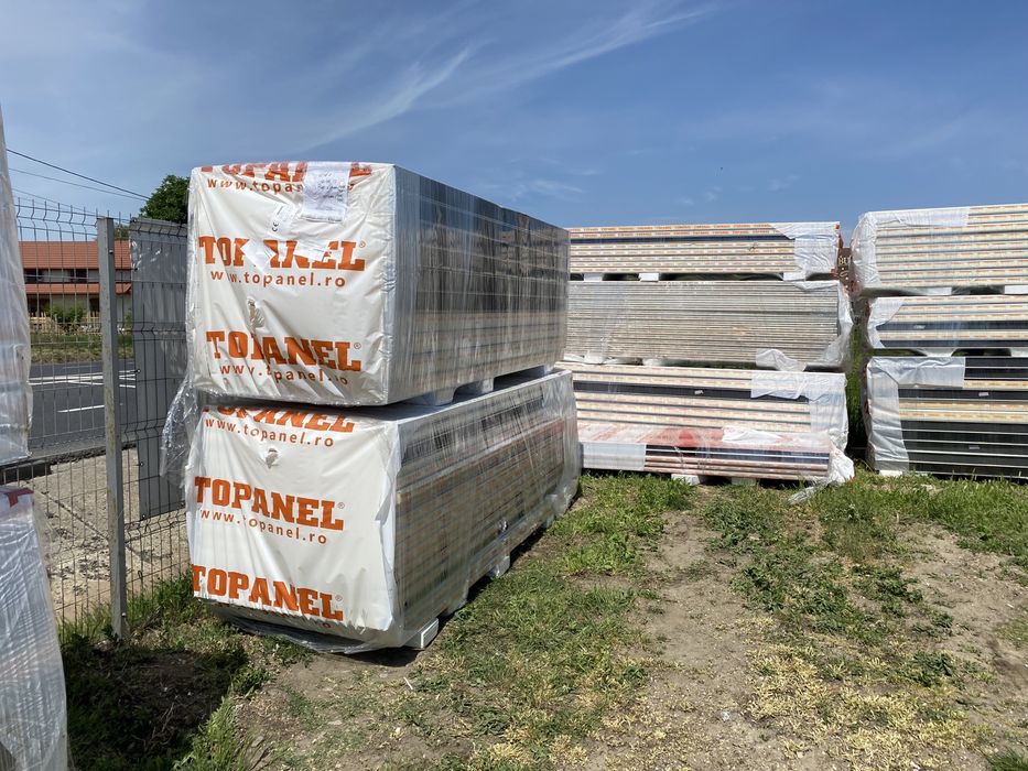 Panouri Sandwich noi calitatea 2 capete de linie perete 3 m lumgime Buzau • OLX.ro