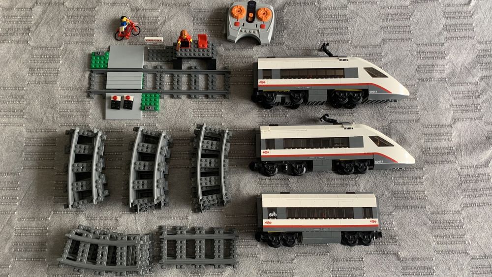 Lego Train 60051 Високоскоростен пътнически влак гр Перник Изток • Olx Bg