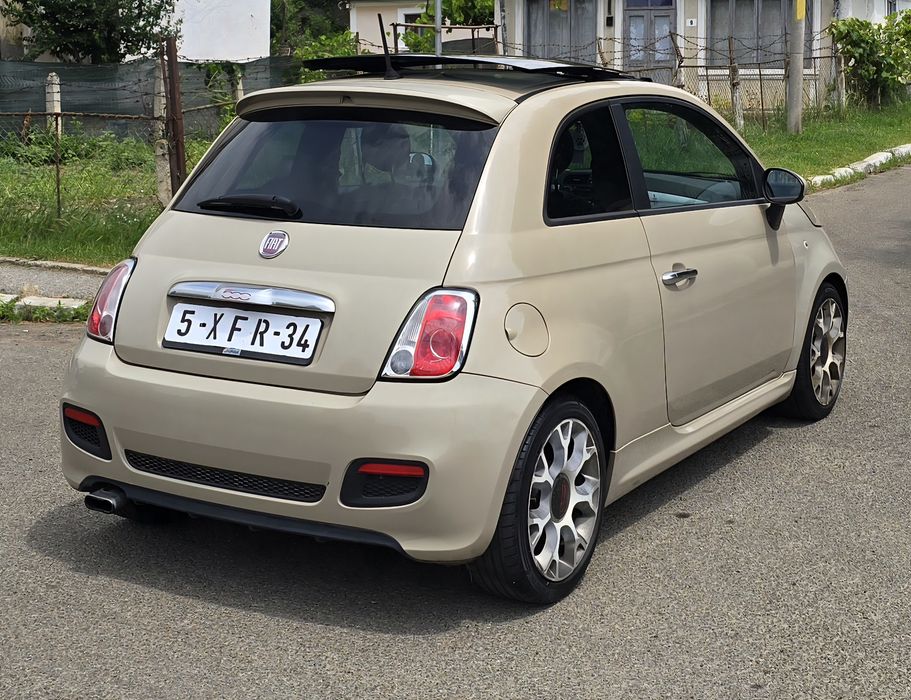 Fiat 500 * Automat * Panoramic * Piele * Exterior Abarth Botosani • OLX.ro