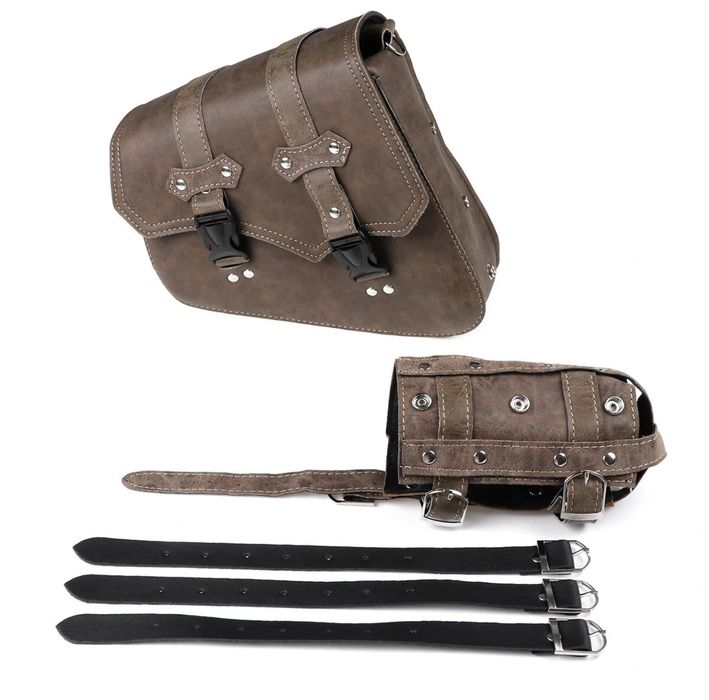 Geanta laterala side case coburi moto cu suport de sticla Brasov • OLX.ro