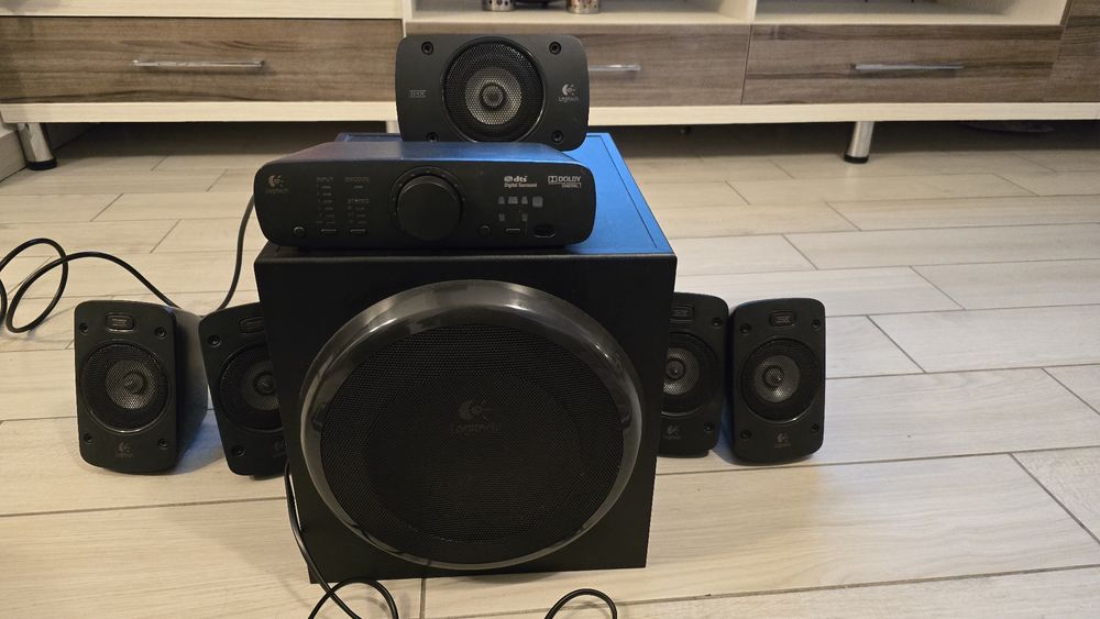 Sistem audio 5.1 Logitech Z906 500W Dumbravita • OLX.ro