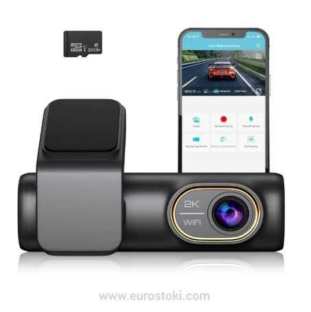 Видеорегистратор Sarmert Dash Cam, 2K 1440P предна камера за кола гр. Варна Гръцка махала • OLX.bg