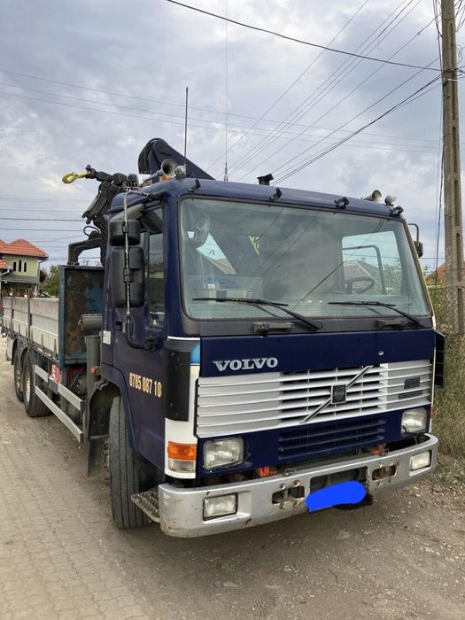 Vand Camion Volvo FL10-320 cu macara Palfinger PK 18080 Alba Iulia • OLX.ro