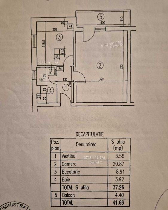 Inchiriez garsoniera cu parcare la 7 minute de metrou Lujerului ...