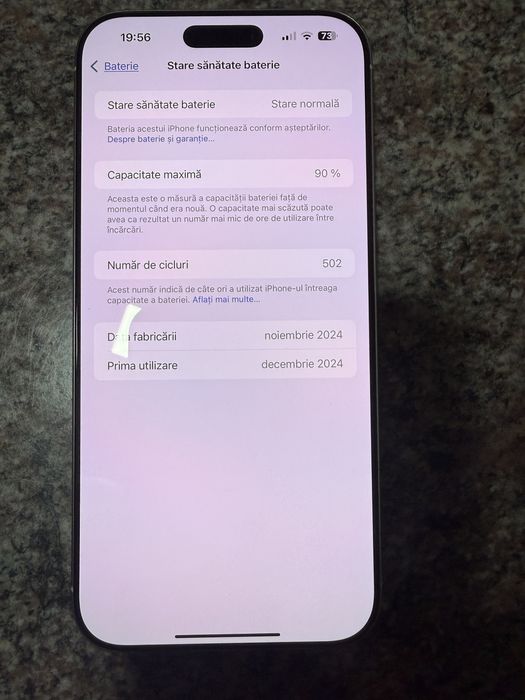 Iphone 16 pro max 512g silver impecabil Brasov • OLX.ro