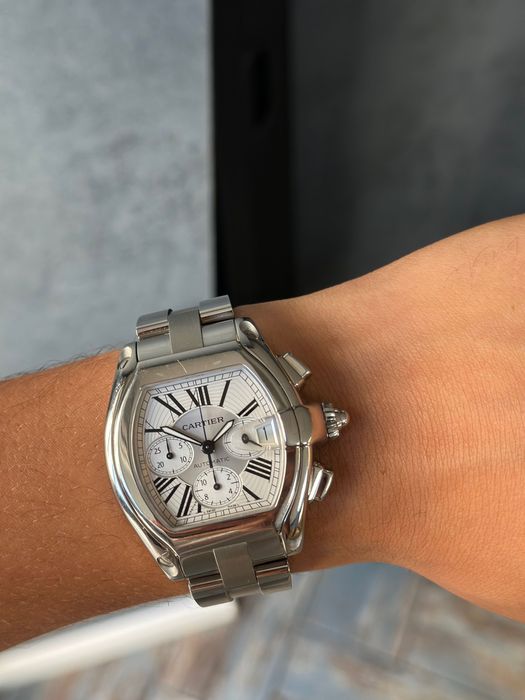 Cartier Roadster Chronograph XL *MODEL NOU* Ploiesti • OLX.ro
