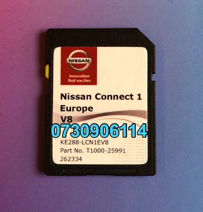 NISSAN SD Card harta navigatie NAVI Connect LCN2 LCN1 LCN 3 2023 ...