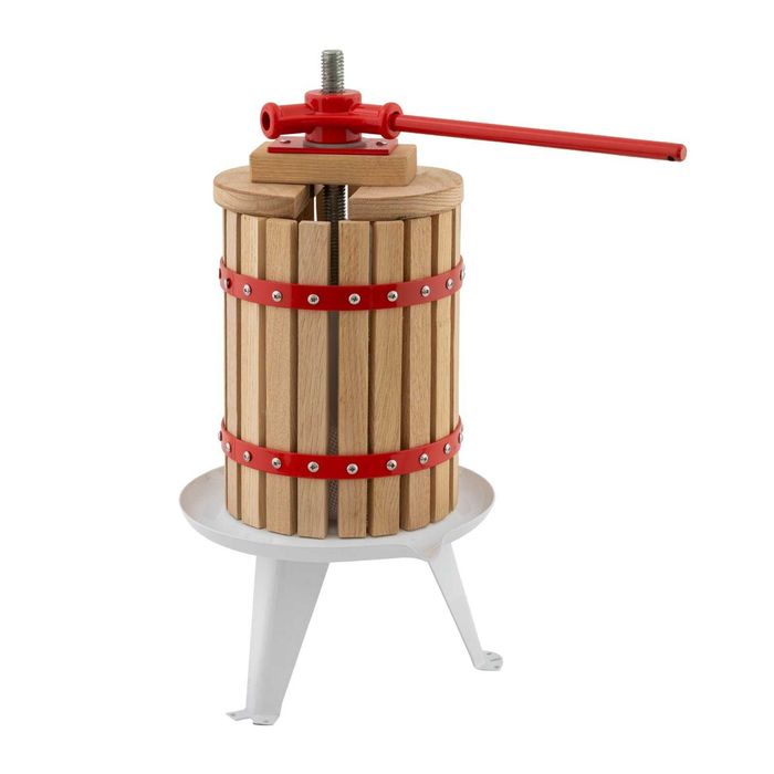 Teasc struguri Elefant FP18 Lemn 18 L cu picioare, sistem presare lemn ...