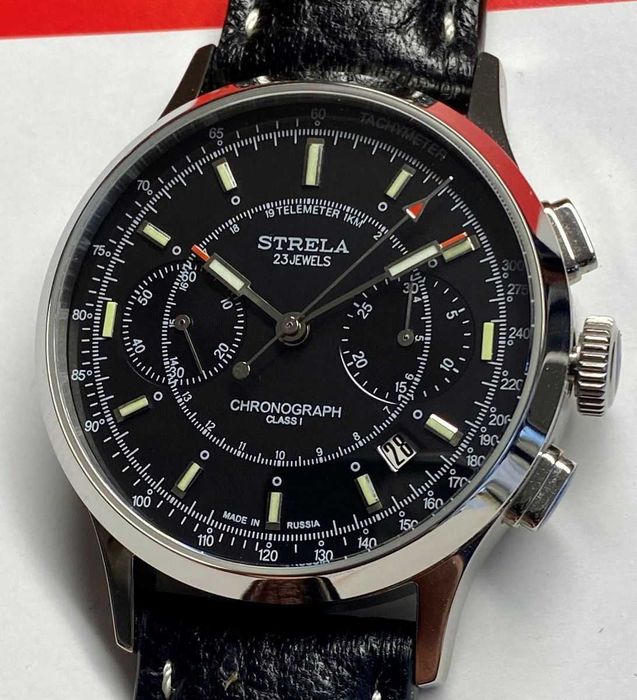 Ceas Strela Chronograph Cosmos CO38LAB 38mm Galati • OLX.ro