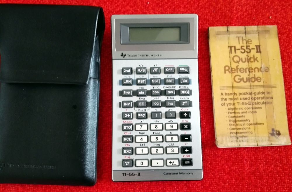 Продавам калкулатор Texas Instruments TI-55-II гр. София Гоце Делчев ...
