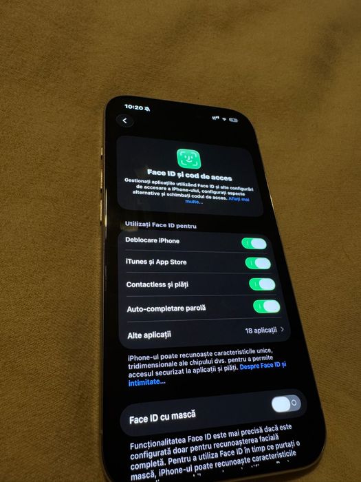 IPhone 15 Pro White 128GB 90% Battery Health Falciu • OLX.ro