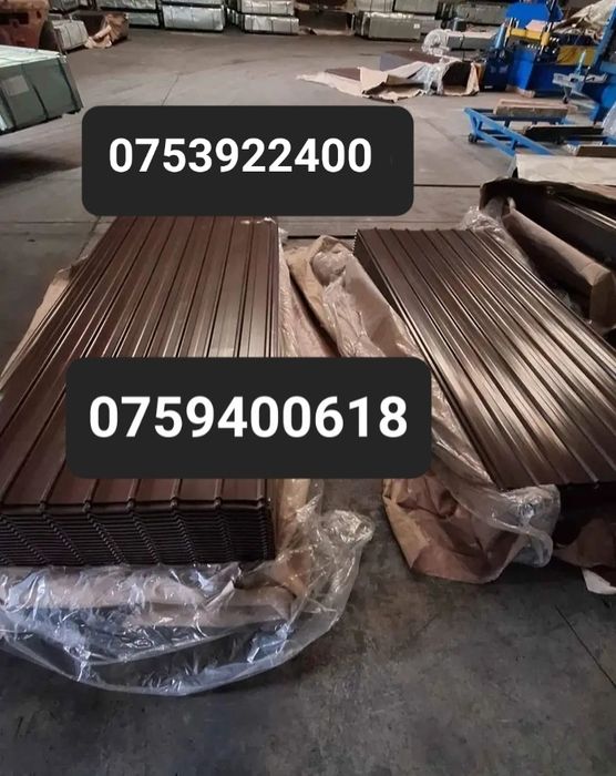 Tablă cutată visinie maro la doar 20lei buc Brasov • OLX.ro
