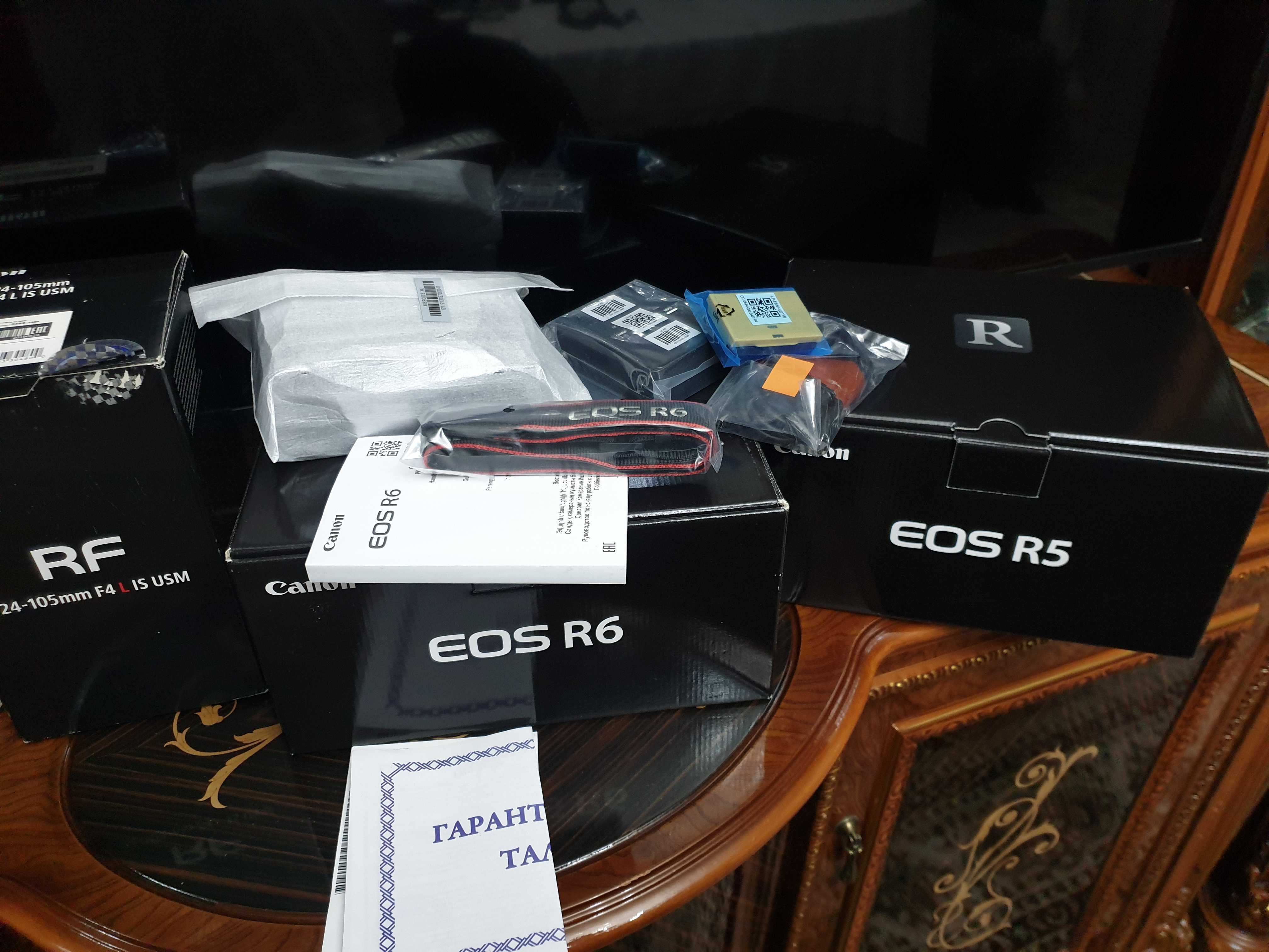 Продам Кенон R5 боди.новая.в упаковке новый: 1 280 000 тг. - Цифровые ...