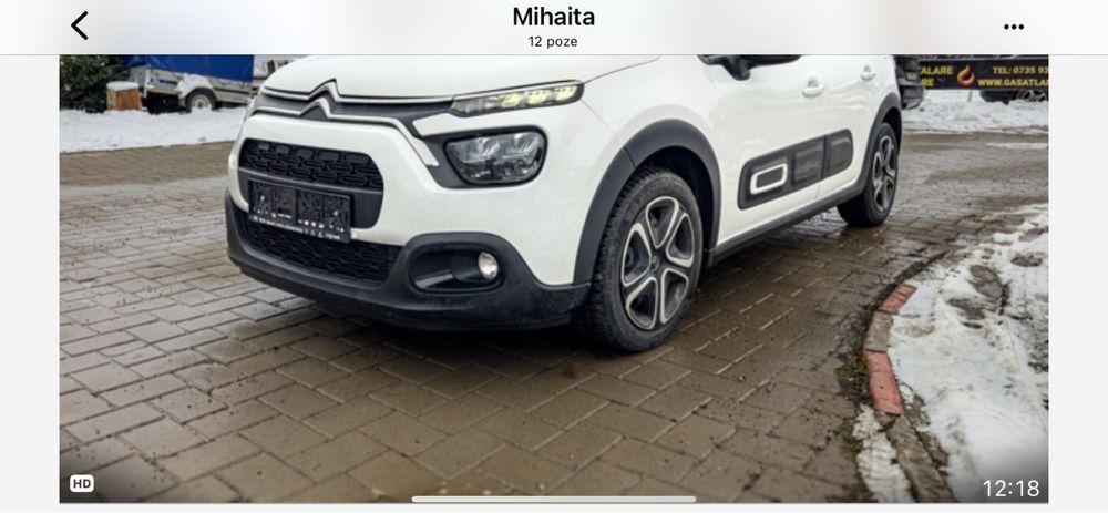 Citroen C3 2021 ,1,5 diesel 66000 km Suceava • OLX.ro