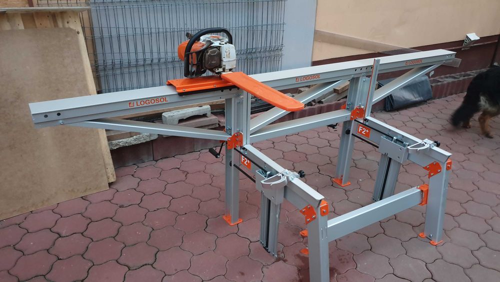 Gater mobil Logosol F2+ si drujba Stihl MS462C Avrig • OLX.ro