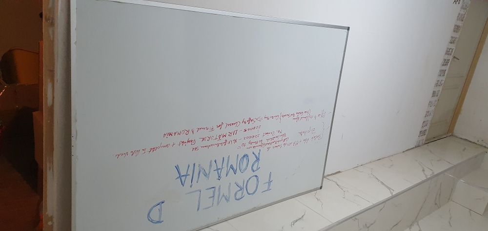 Tablă de scris cu marker in stare bună Craiova • OLX.ro