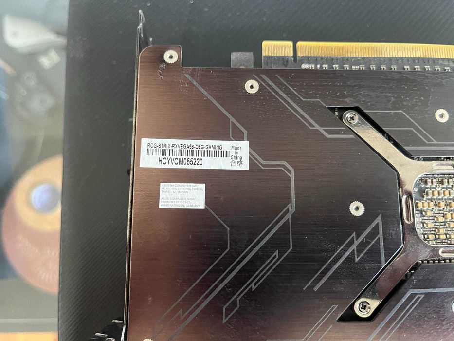 Placa video Asus ROG STRIX RX VEGA 56 GAMING, 8 GB, 2048-bit Motru • OLX.ro