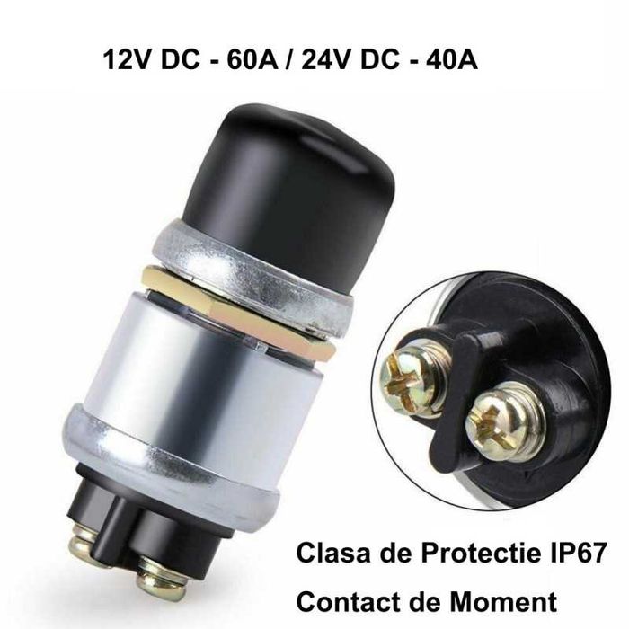 Push Buton Auto Push Buton Start Buton Pornire Auto 12V Buton 12V Auto ...