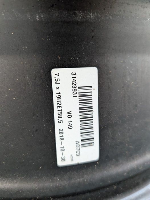 Jante 5 spite duble 19" Volvo XC60 XC40 XC70 XC90 S60 V60 S90 V90 ...