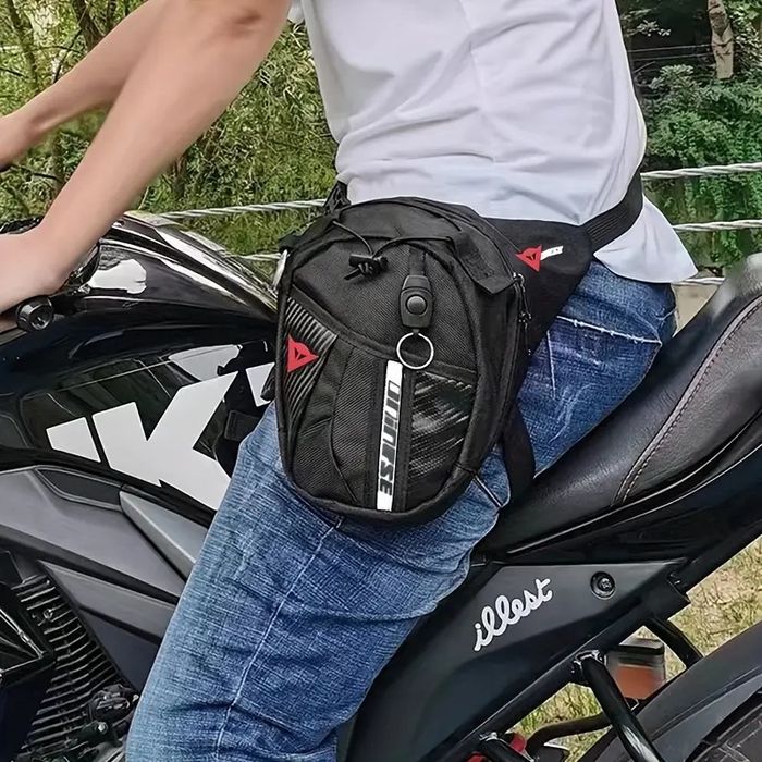 Borseta moto picior Dainese leg bag/geanta moto atv scuter downhill ...