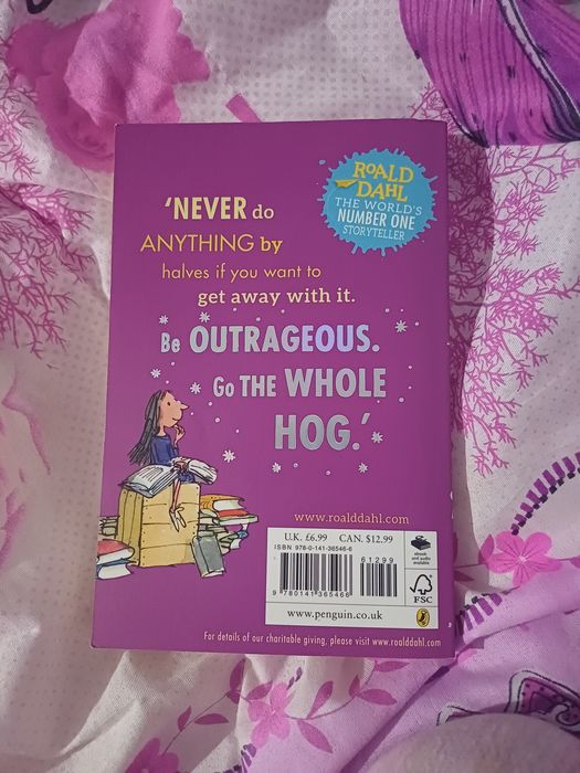 Carte Matilda de roald dahl Tazlau • OLX.ro