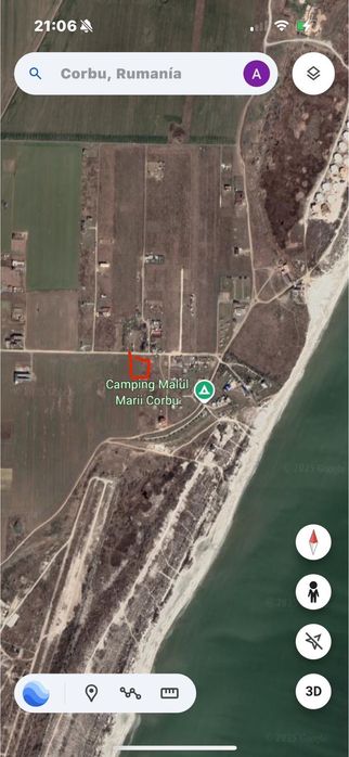 Teren intravilan plaja Corbu Runcu • OLX.ro