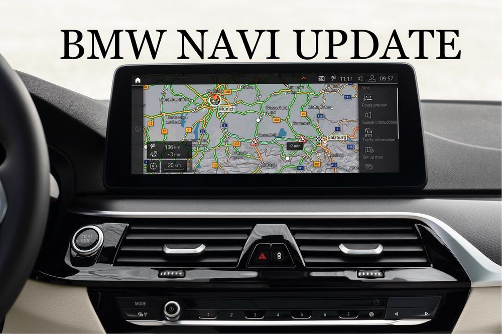 BMW/Актуализиране/Обновяване/Ъпдейт на навигация БМВ CIC NBT UPDATE гр ...