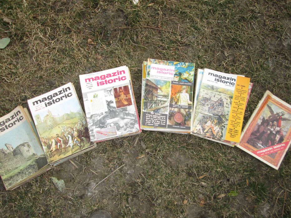 Colectie reviste Magazin Istoric din 1967,1968,1969,1970,1971,1974 ...