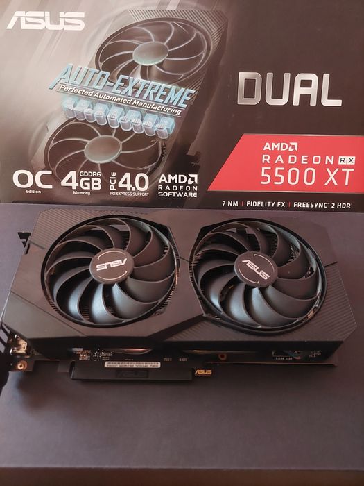 Asus RX 5500 XT 4GB Dual Fan Martinesti • OLX.ro
