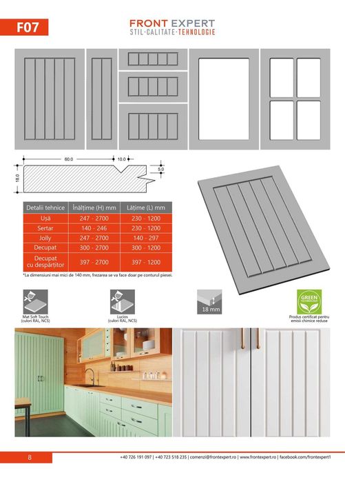 Fronturi Mdf Vopsit Ploiesti • OLX.ro