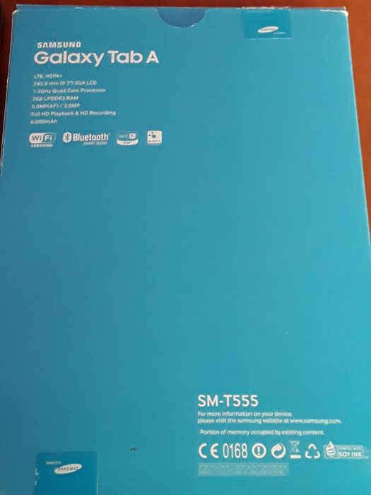 Vând Tableta Samsung Galaxy Tab A cu sim Model SM-T 555 Bucuresti ...