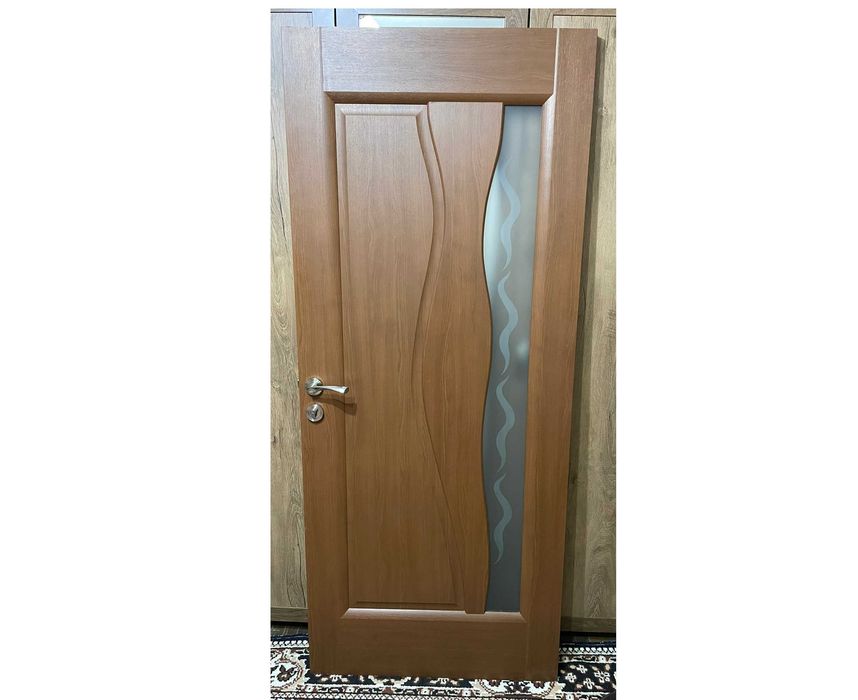 Vand Usa de interior din lemn cu geam BestImp stanga/dreapta Stejar 99 ...