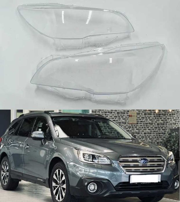 Стъкла за фар Subaru Outback MK5 2014 - 2018, Капаци за фар Outback 5 ...