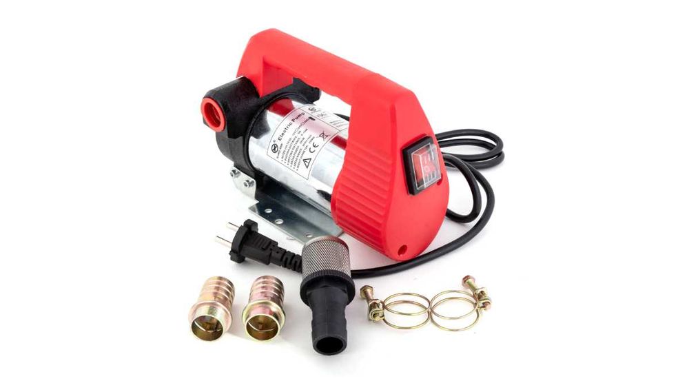 Pompa Transfer Lichide 12V 24V 220V cu Autoamorsare Motorina Ulei 300W ...