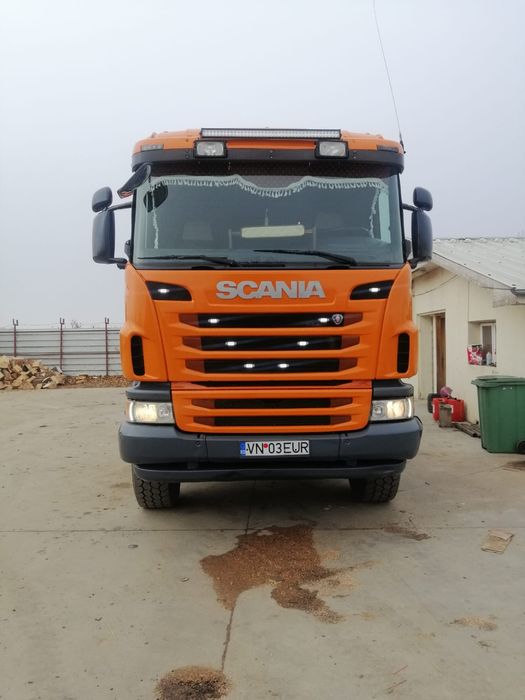 Scania V8 6x6 ,macara forestiera Caiata • OLX.ro