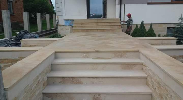 Montaj Trepte Travertin Granit Marmura Constanta • OLX.ro