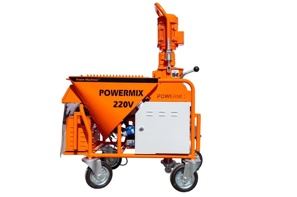 Pompa de tencuit, Masina de tencuit monofazic, tencuiala, glet RATE ...