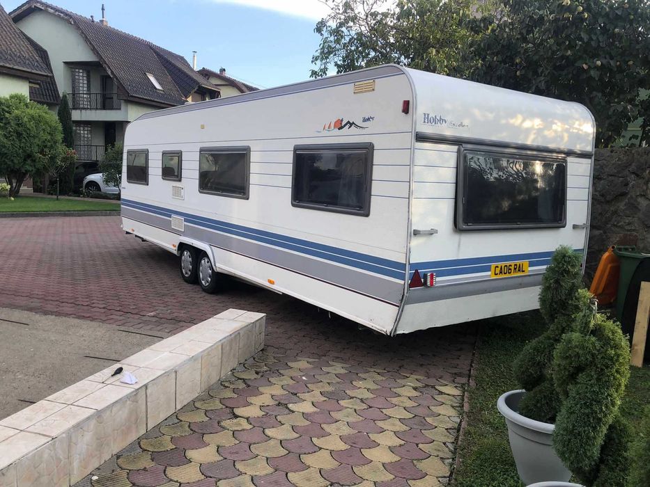 Rulota Hobby mobilata si utilata pentru 6 persoane Arad • OLX.ro